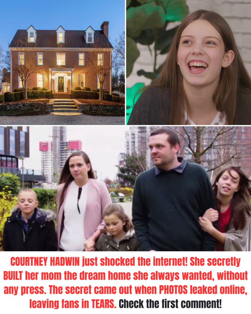 COURTNEY HADWIN just shocked the internet and it had nothing to do with her voice. She secretly ...